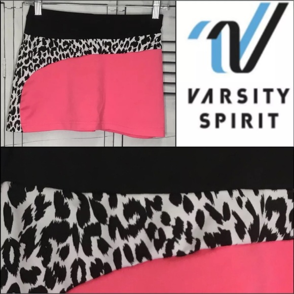 Varsity | Skirts | Cheer Skirt Fun Pink Varsity Size Med | Poshmark